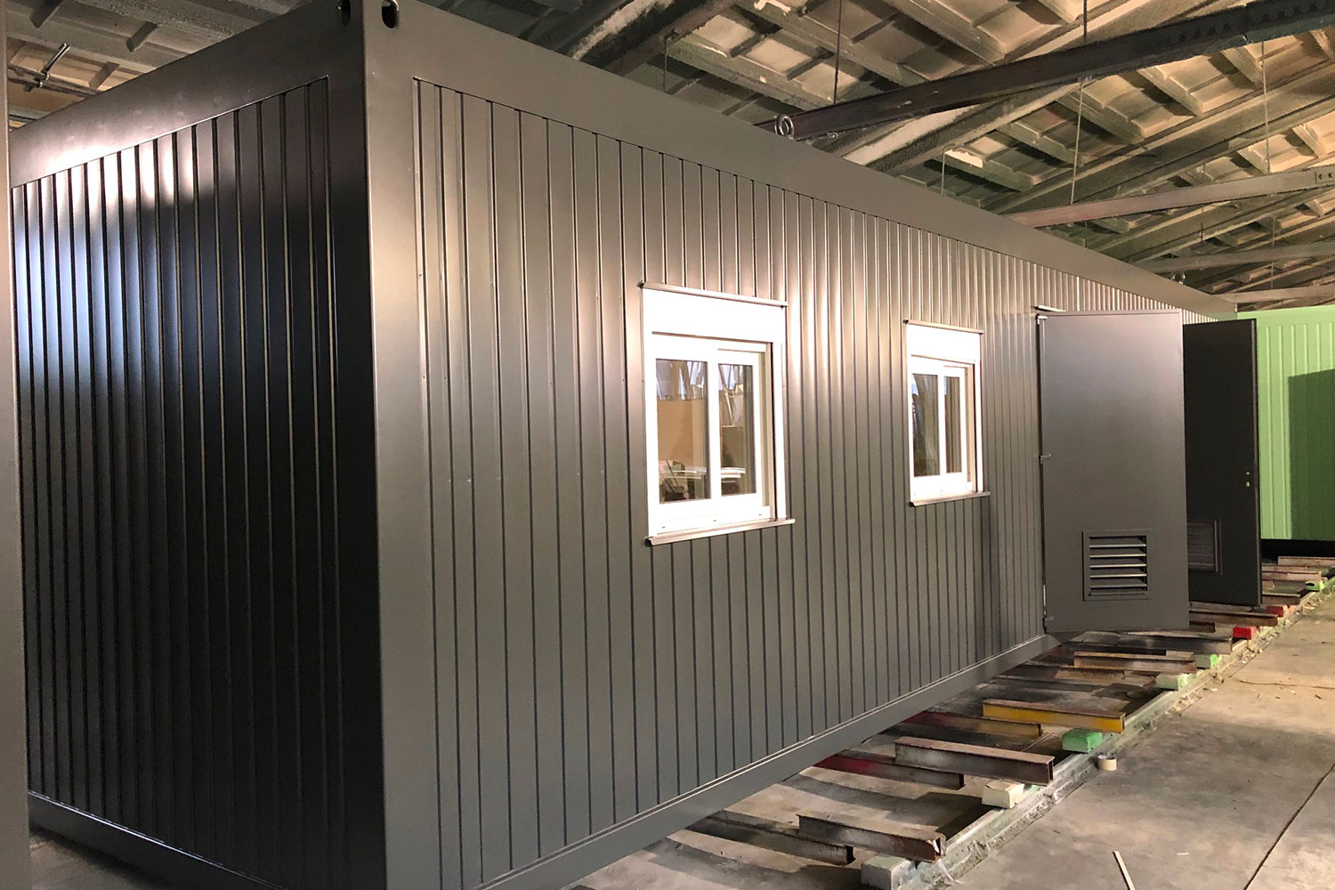 Réalisations de construction modulaire par Containers Solutions